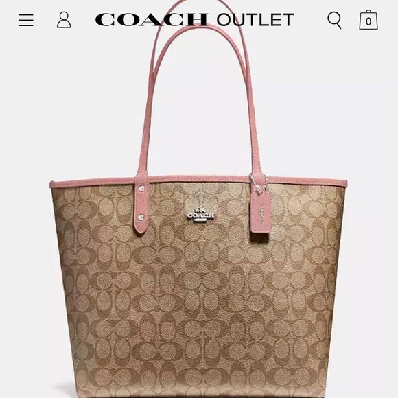 Coach | Bags | Signature Reversible Coach Tote | Poshmark